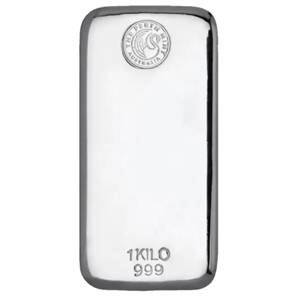 1kg Perth Mint Silver Bar - Exchequers NZ
